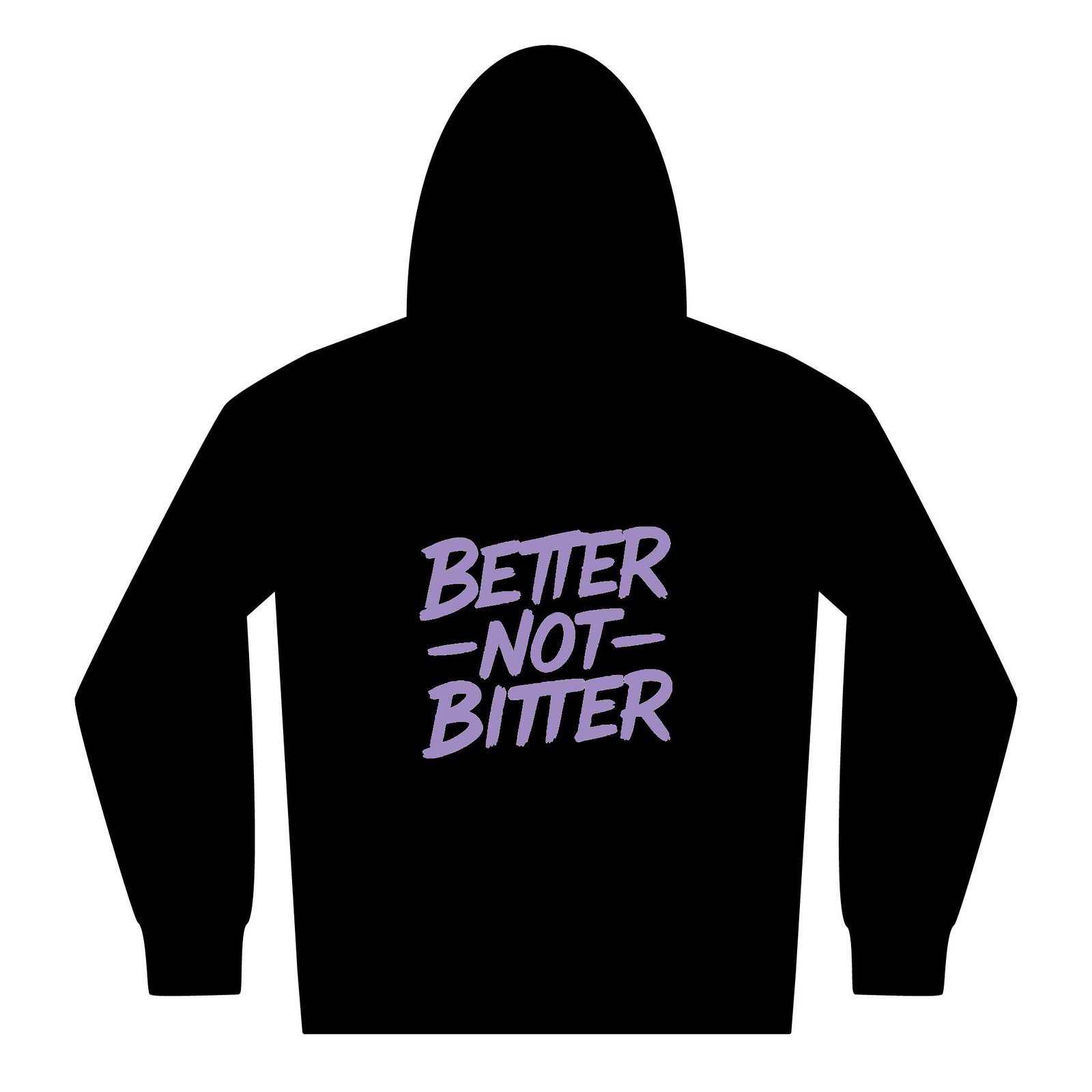 Youth Hoodie — “Better Not Bitter” Zip-Up Kids Sweatshirt – Madison's Path