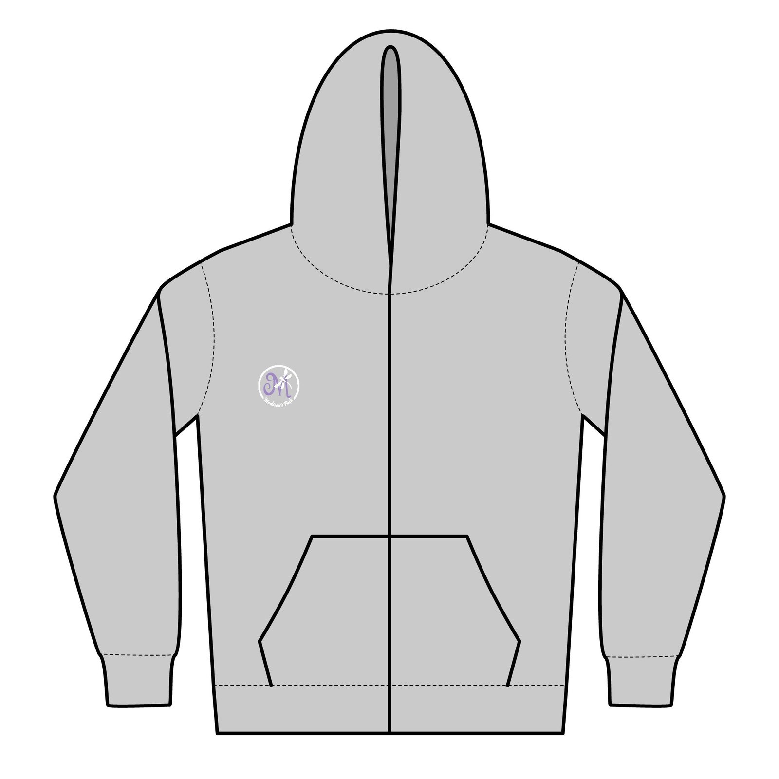 Youth Hoodie — “Better Not Bitter” Zip-Up Kids Sweatshirt – Madison's Path